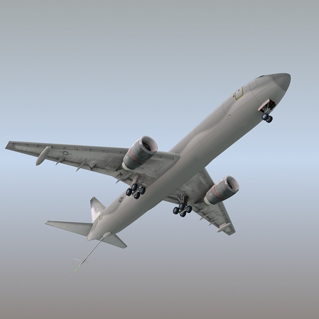 kc-767 usaf tanker 3d max