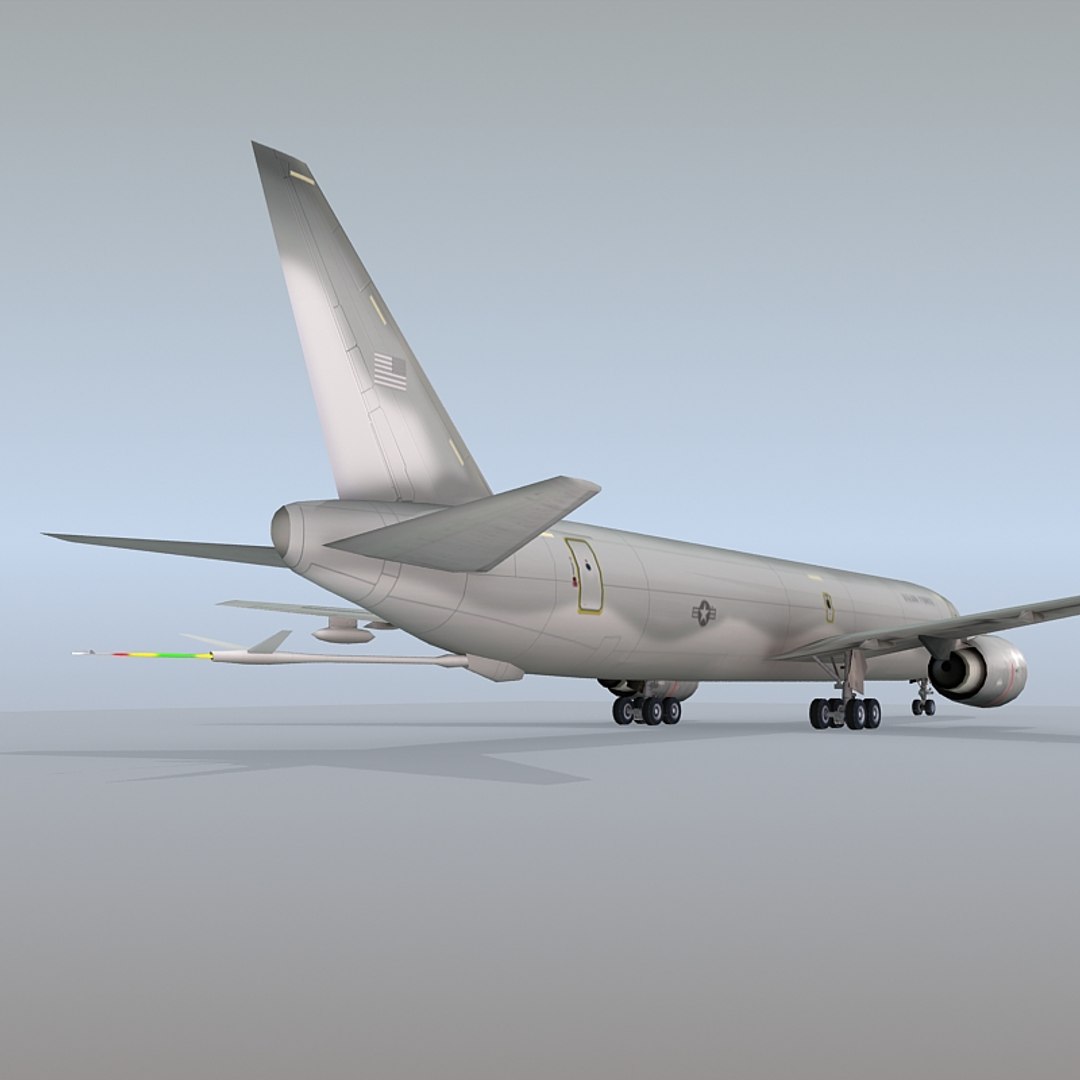 kc-767 usaf tanker 3d max