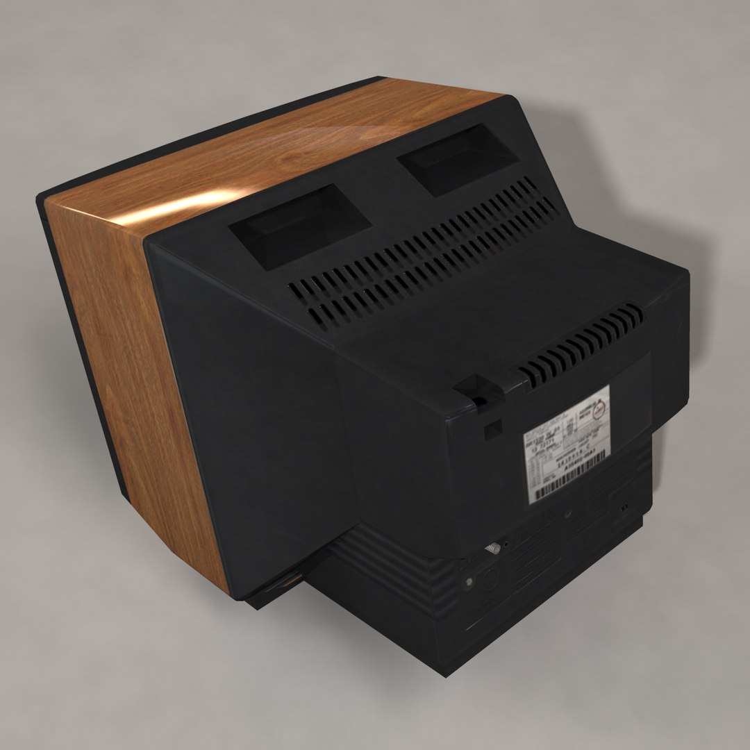 3d 13 Television Screen Vhs Tape Model