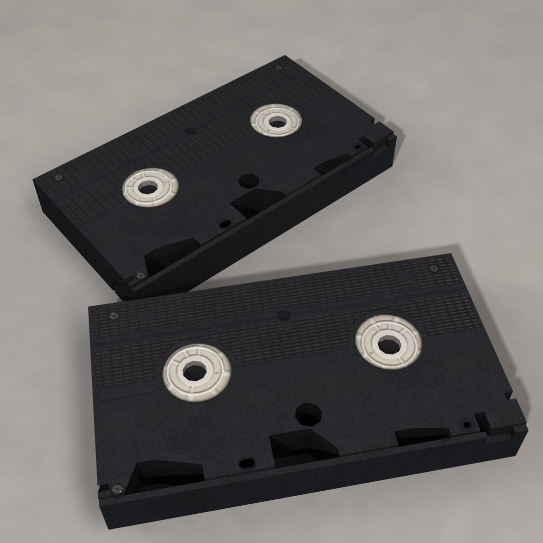 3d 13 Television Screen Vhs Tape Model