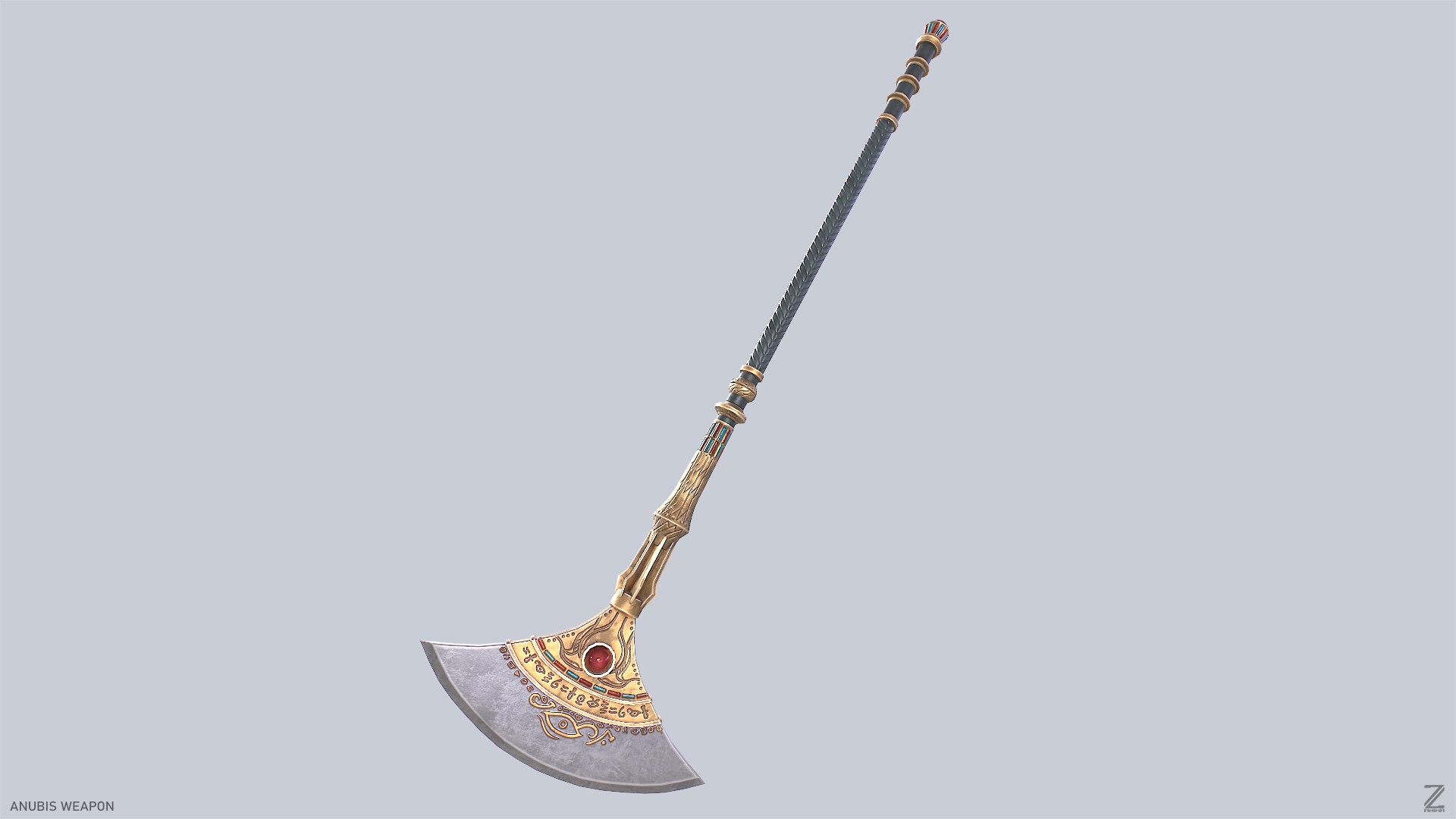 Anubis Weapon Model - TurboSquid 2413602