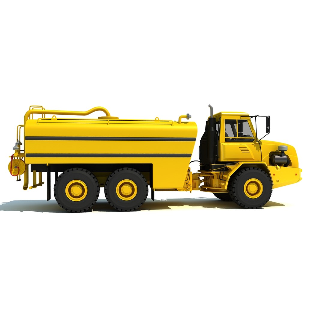 3d Model Water Wagon