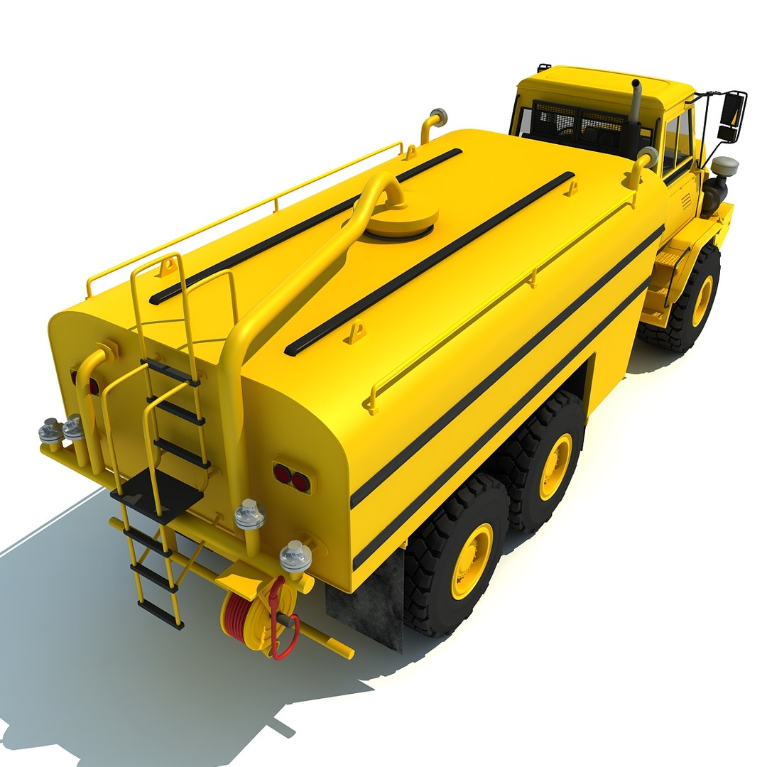 3d Model Water Wagon