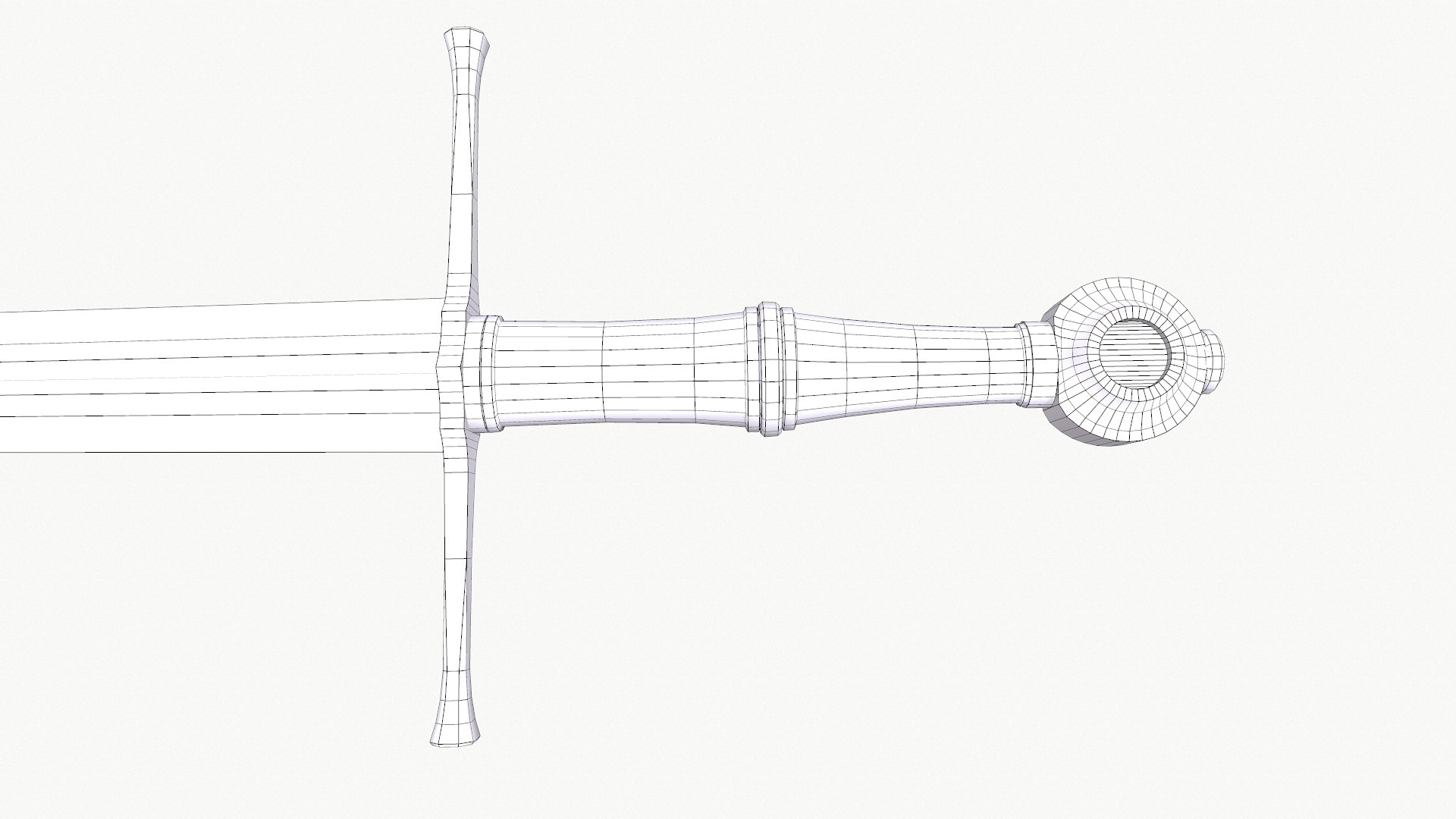 Long Sword Low-poly PBR 3D - TurboSquid 2166095