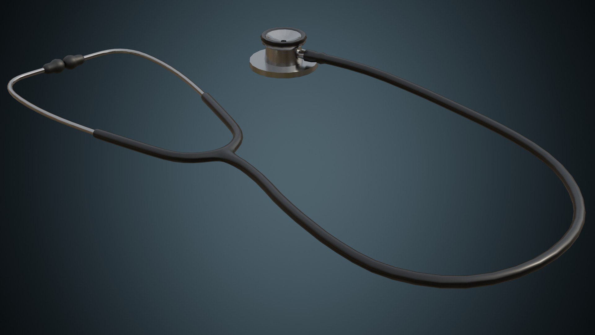 3D Stethoscope 1 Basic model - TurboSquid 2103716