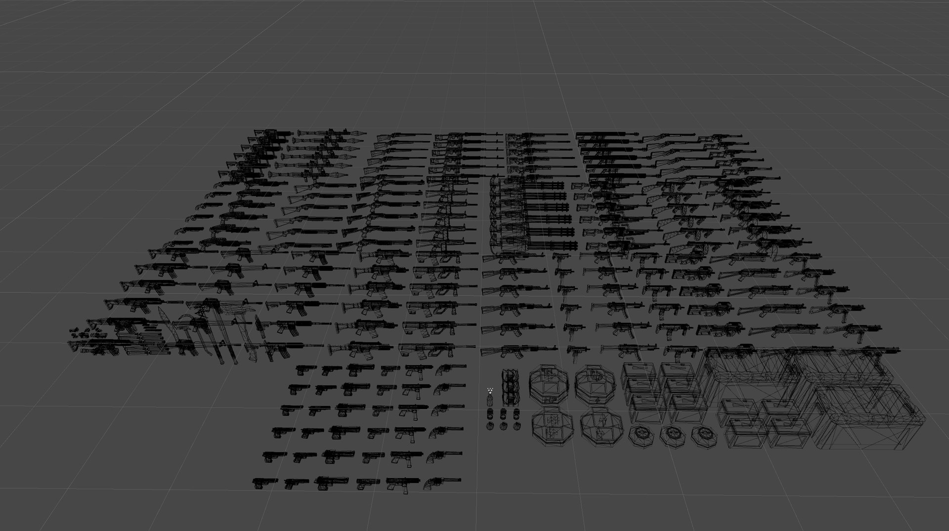 3D Low Poly FPS Bundle Model - TurboSquid 2095592