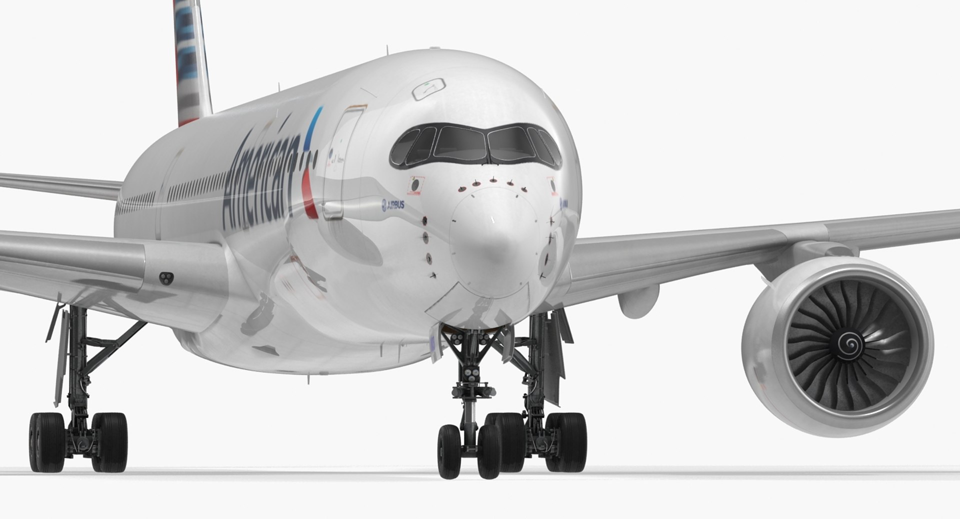 Airbus A350-900 American Airlines 3D Model | 1147312 | TurboSquid