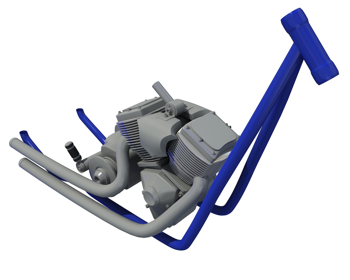 3D motorcycle bike engine - TurboSquid 1170969