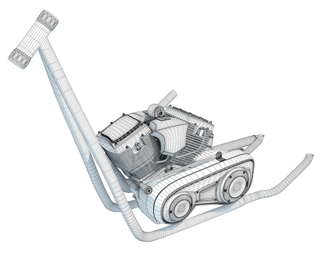 3D motorcycle bike engine - TurboSquid 1170969