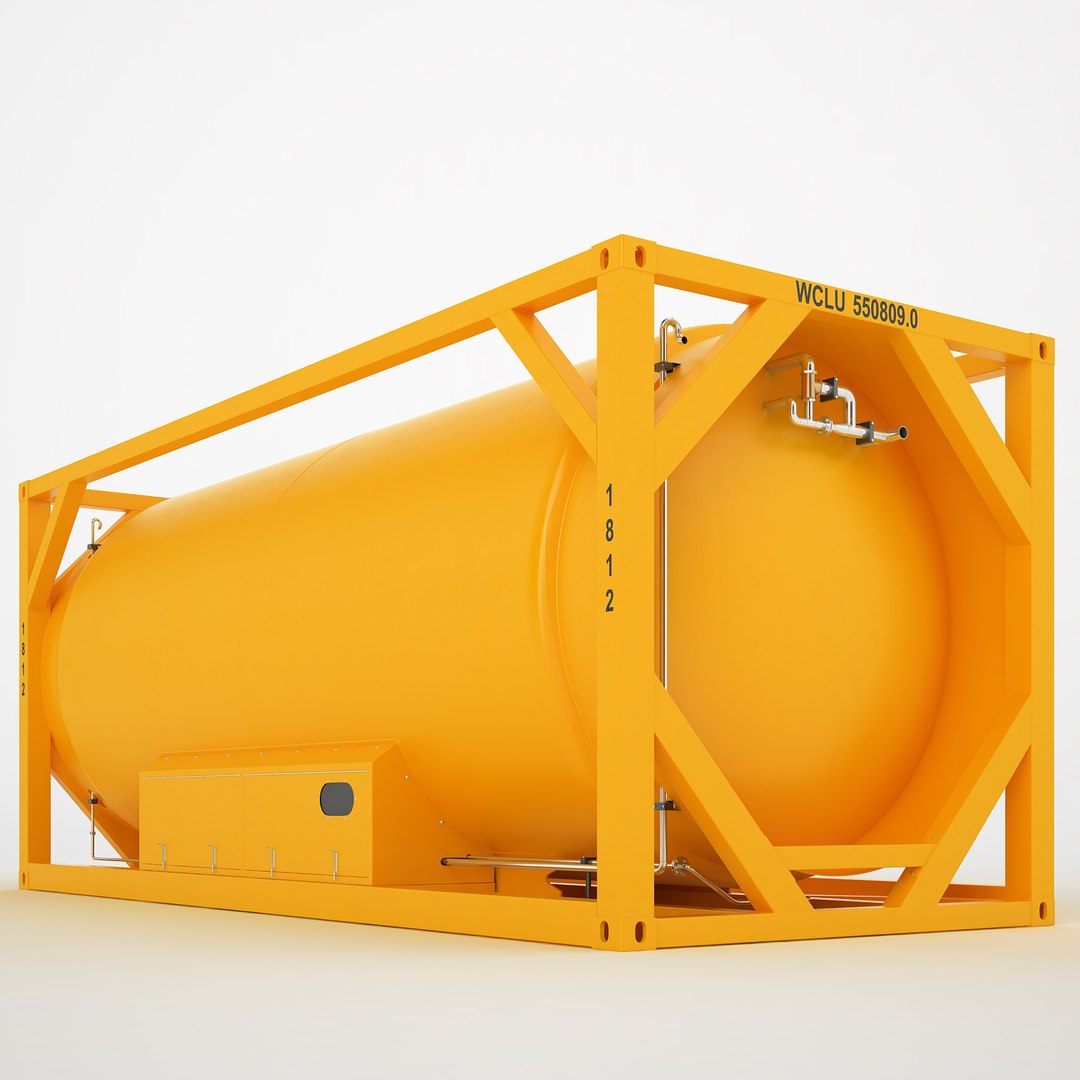3D liquefied natural gas model - TurboSquid 1549286