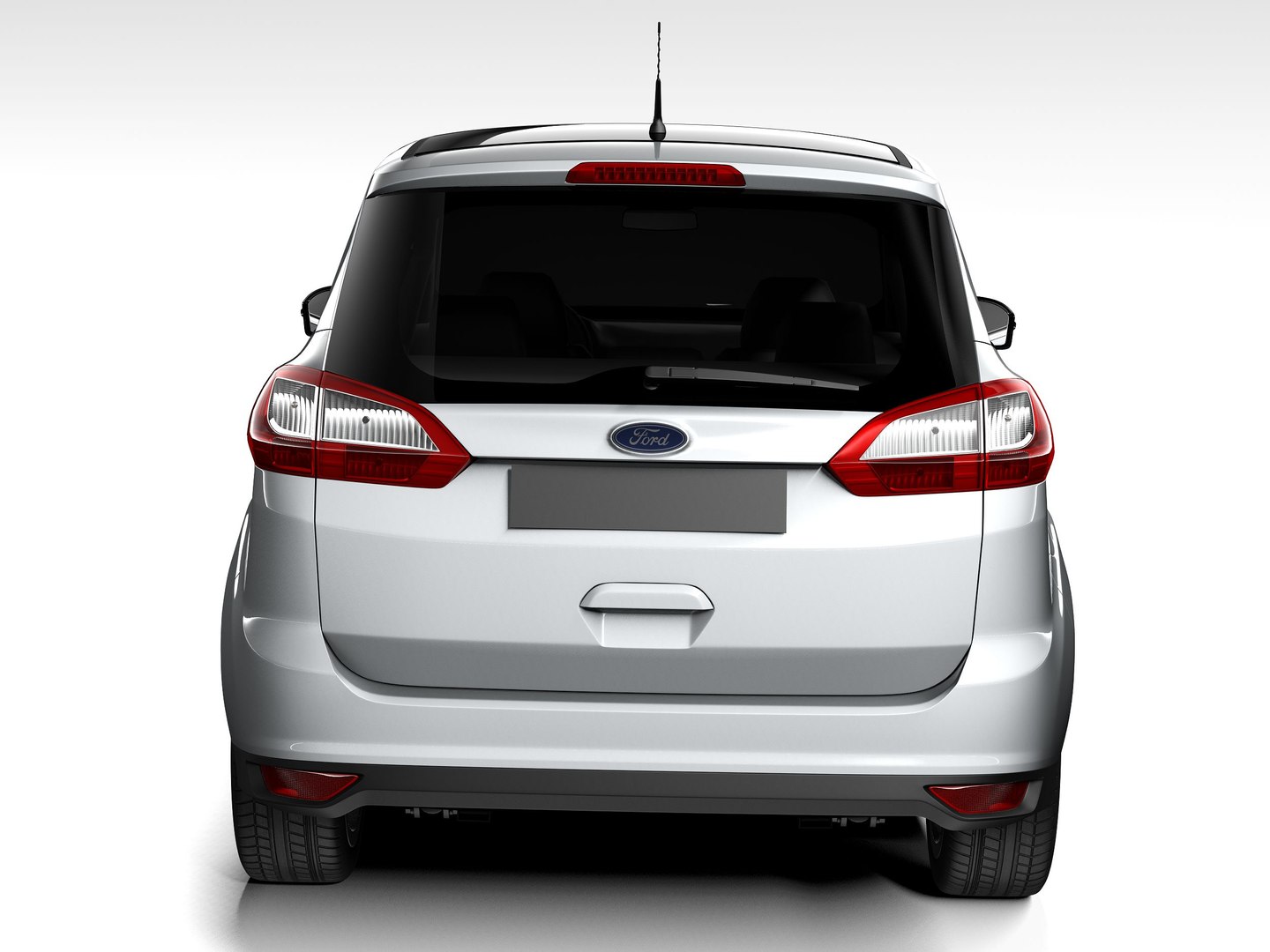 Ford Grand C-Max 2018 3D Model - TurboSquid 2224144