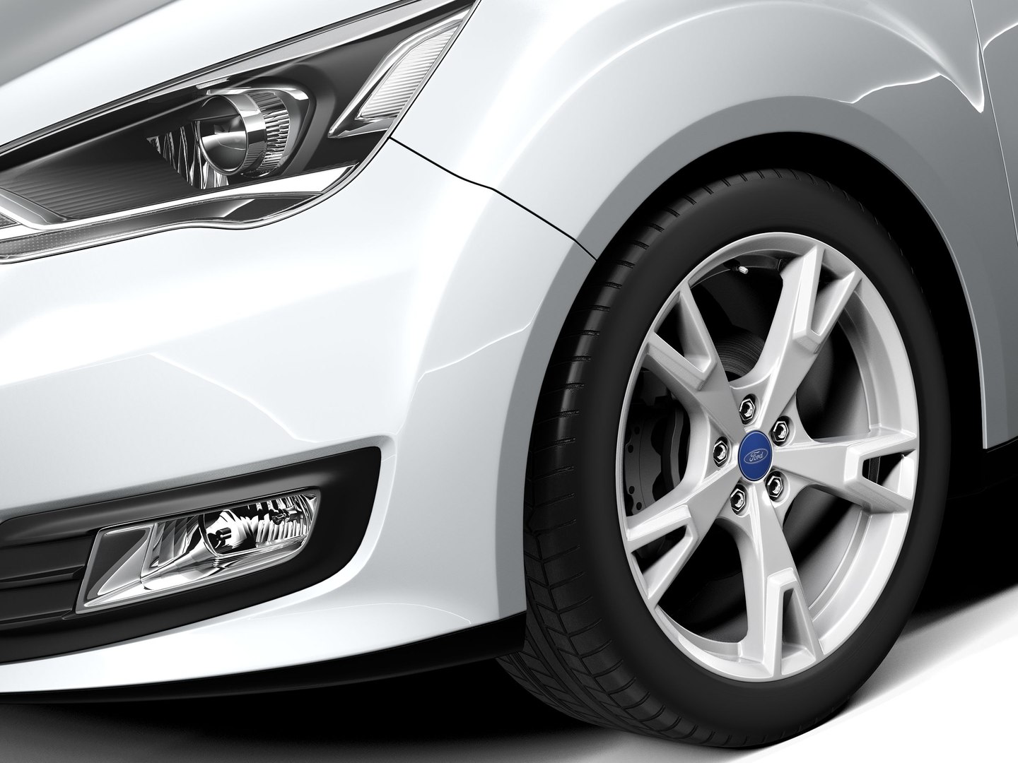 Ford Grand C-Max 2018 3D Model - TurboSquid 2224144