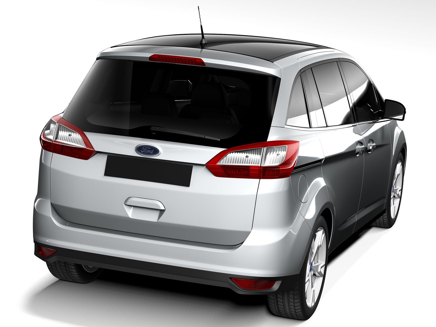 Ford Grand C-Max 2018 3D Model - TurboSquid 2224144