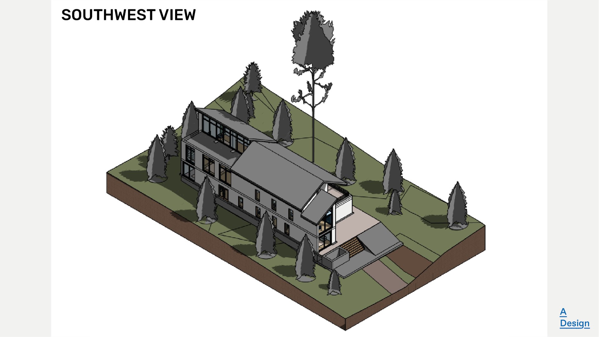 3D Triangle House - Revit Model - TurboSquid 2017361