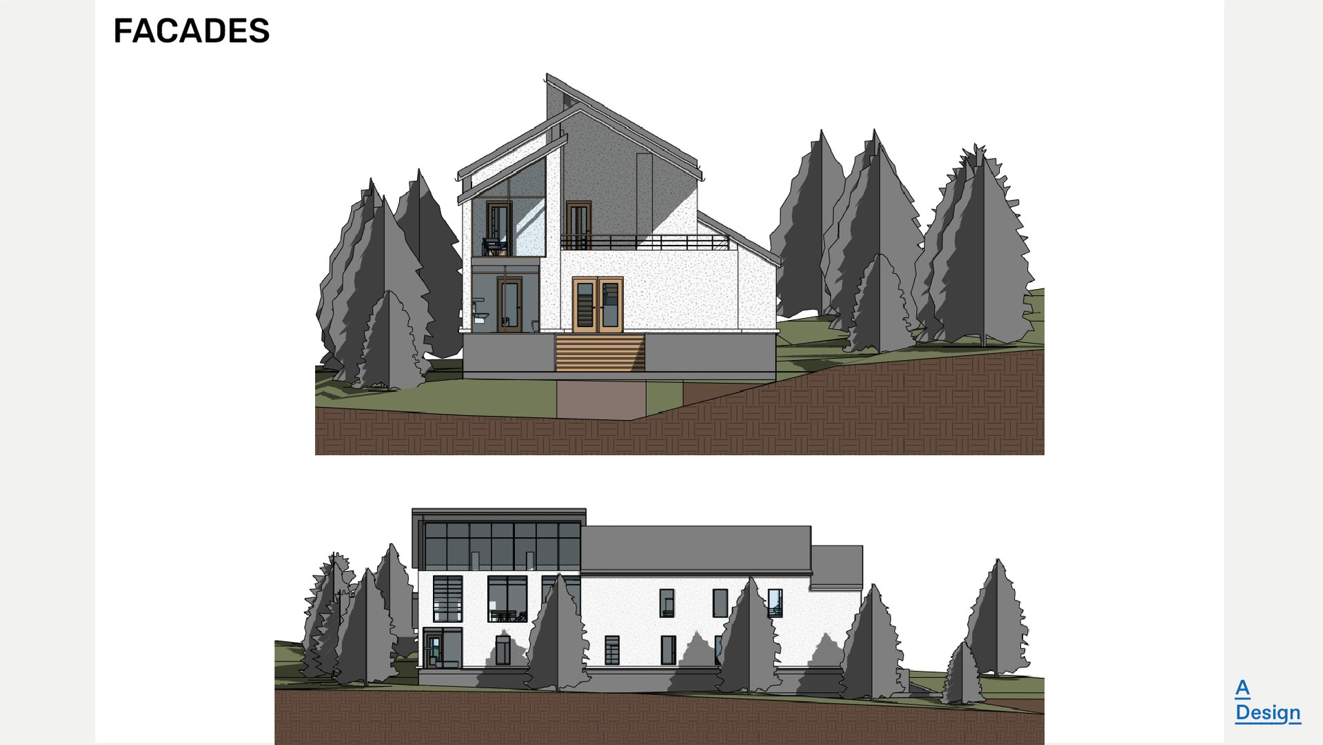 3D Triangle House - Revit Model - TurboSquid 2017361
