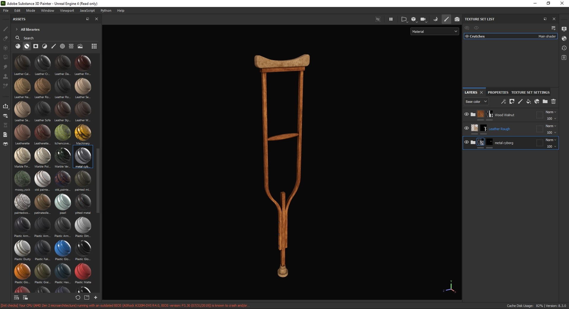 3D Crutches - TurboSquid 2143631