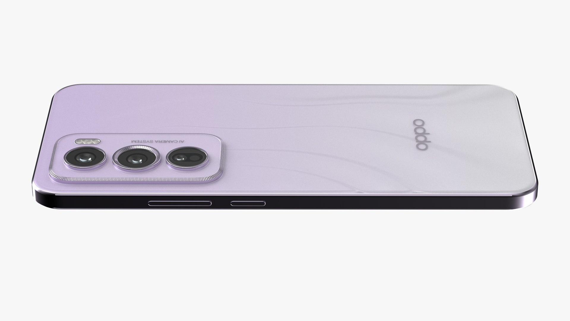 3D OPPO Reno 12 Pro Silver Fantasy Purple - TurboSquid 2231943