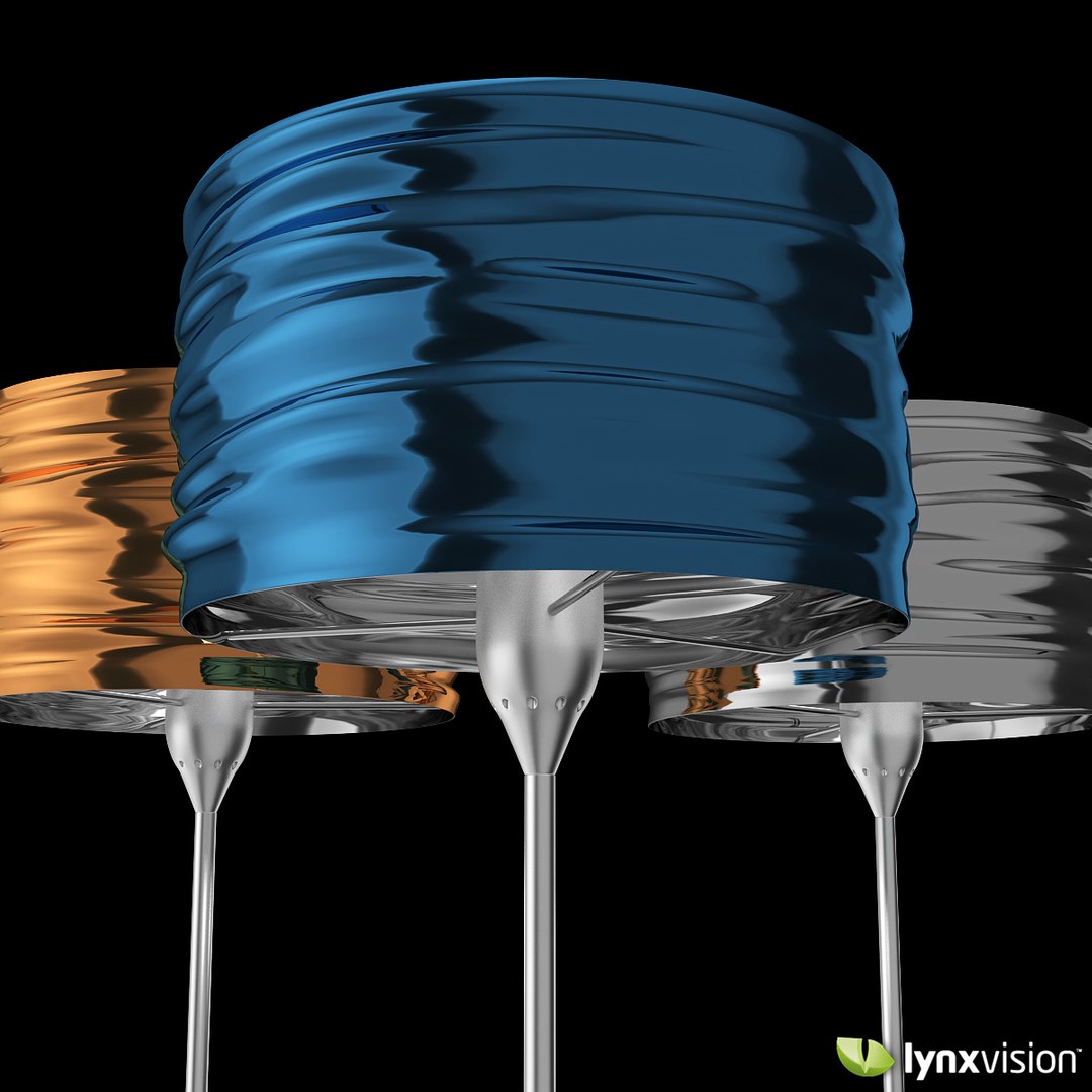 3d aqua cil terra floor lamp model