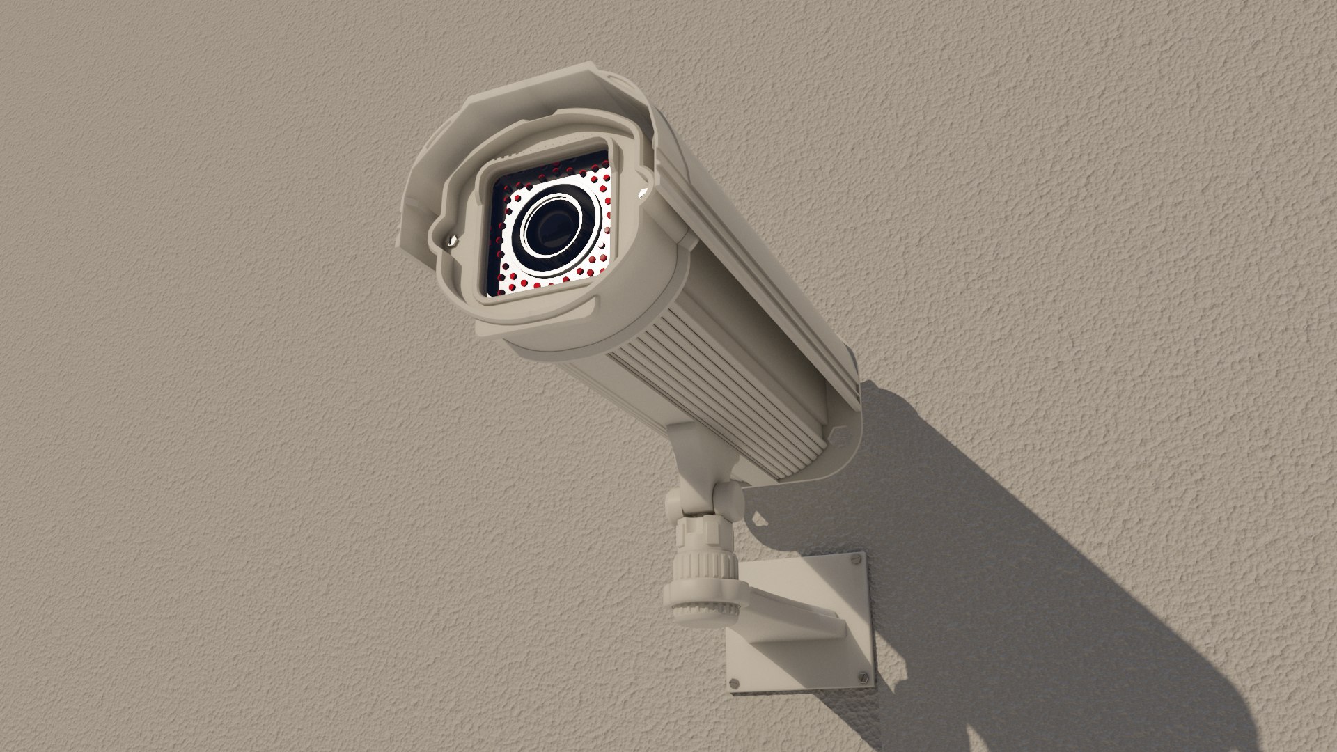 3D Wall Mounted Camera - TurboSquid 1724111