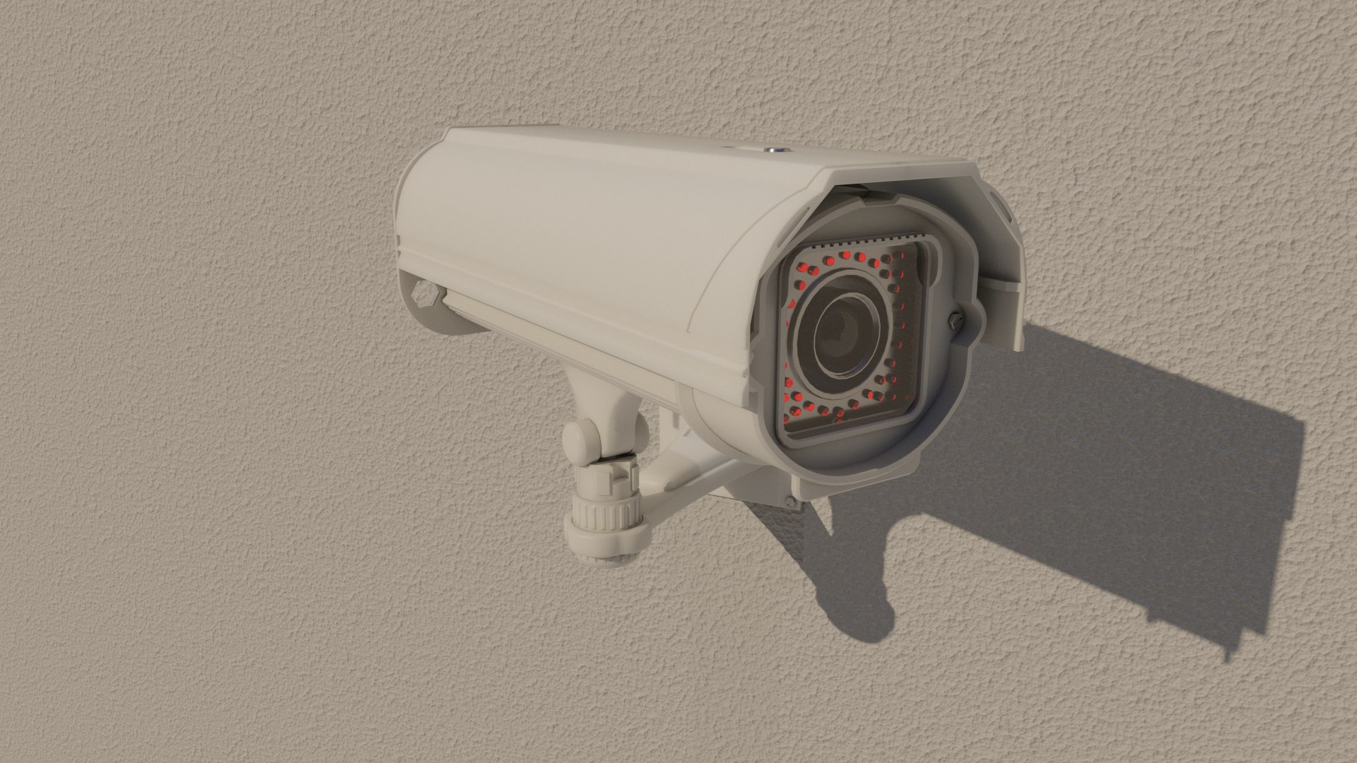 3D Wall Mounted Camera - TurboSquid 1724111