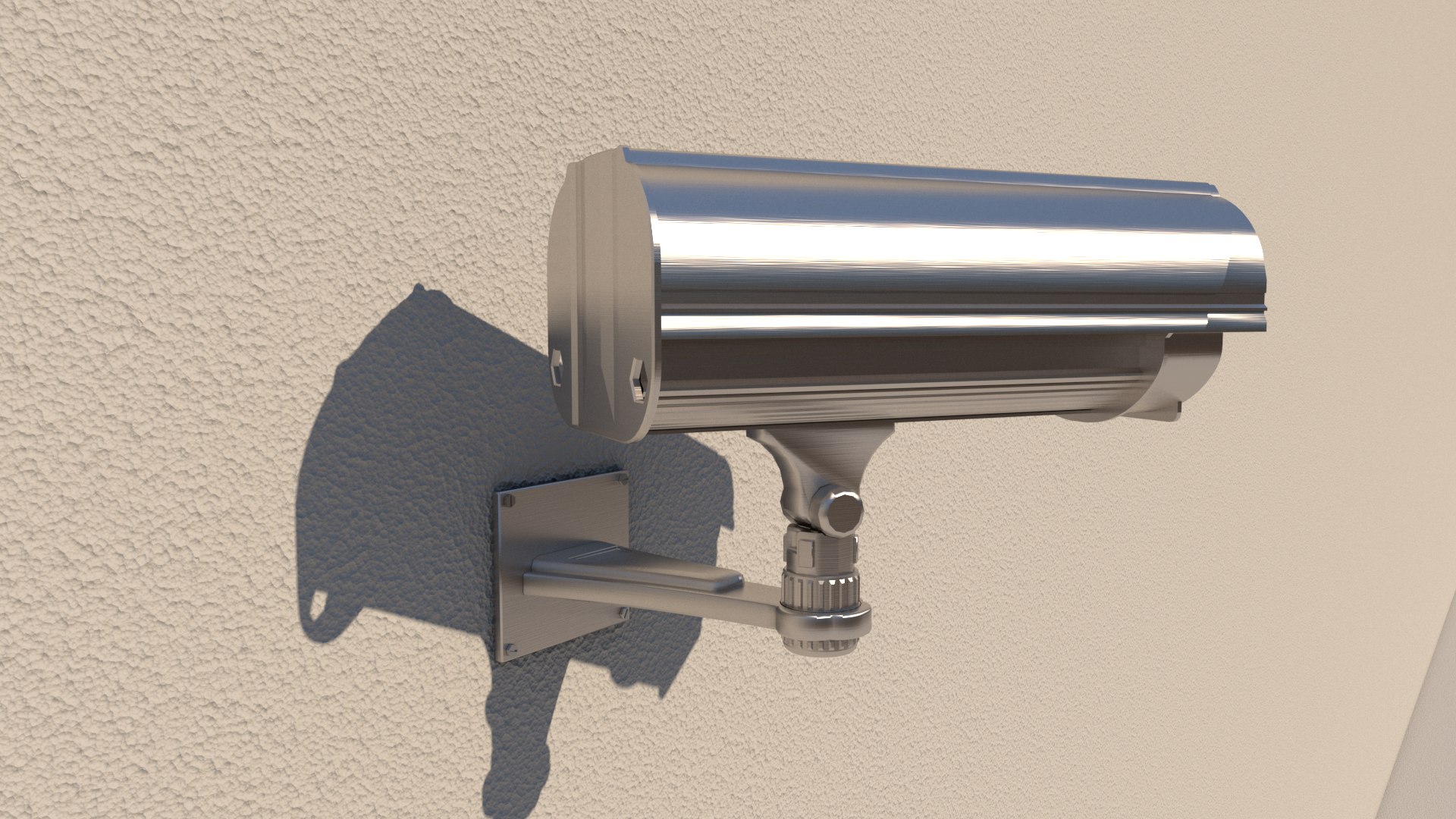 3D Wall Mounted Camera - TurboSquid 1724111