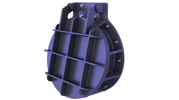 Metal Flap Gate Valve 30 model - TurboSquid 1980043