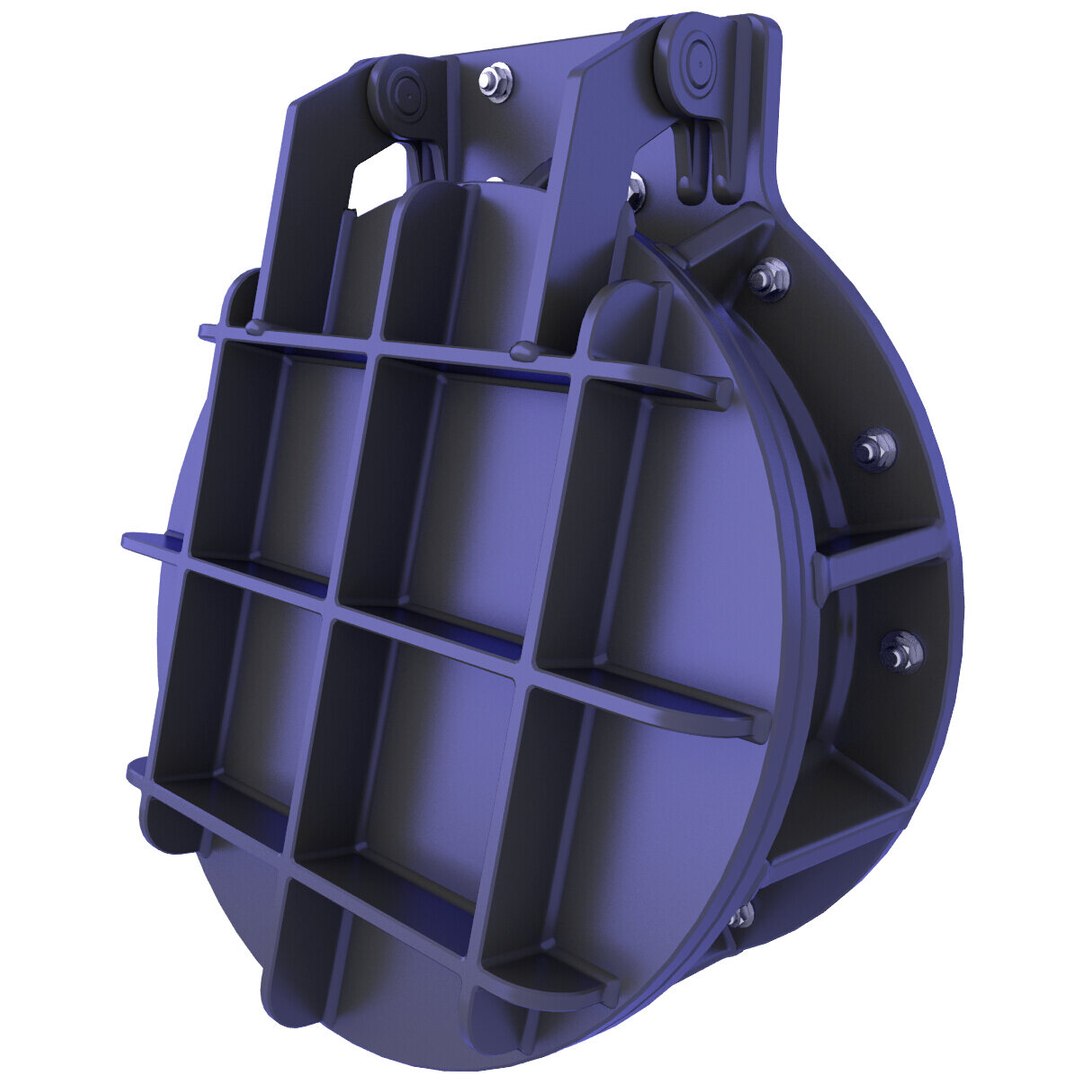 Metal Flap Gate Valve 30 Model - TurboSquid 1980043