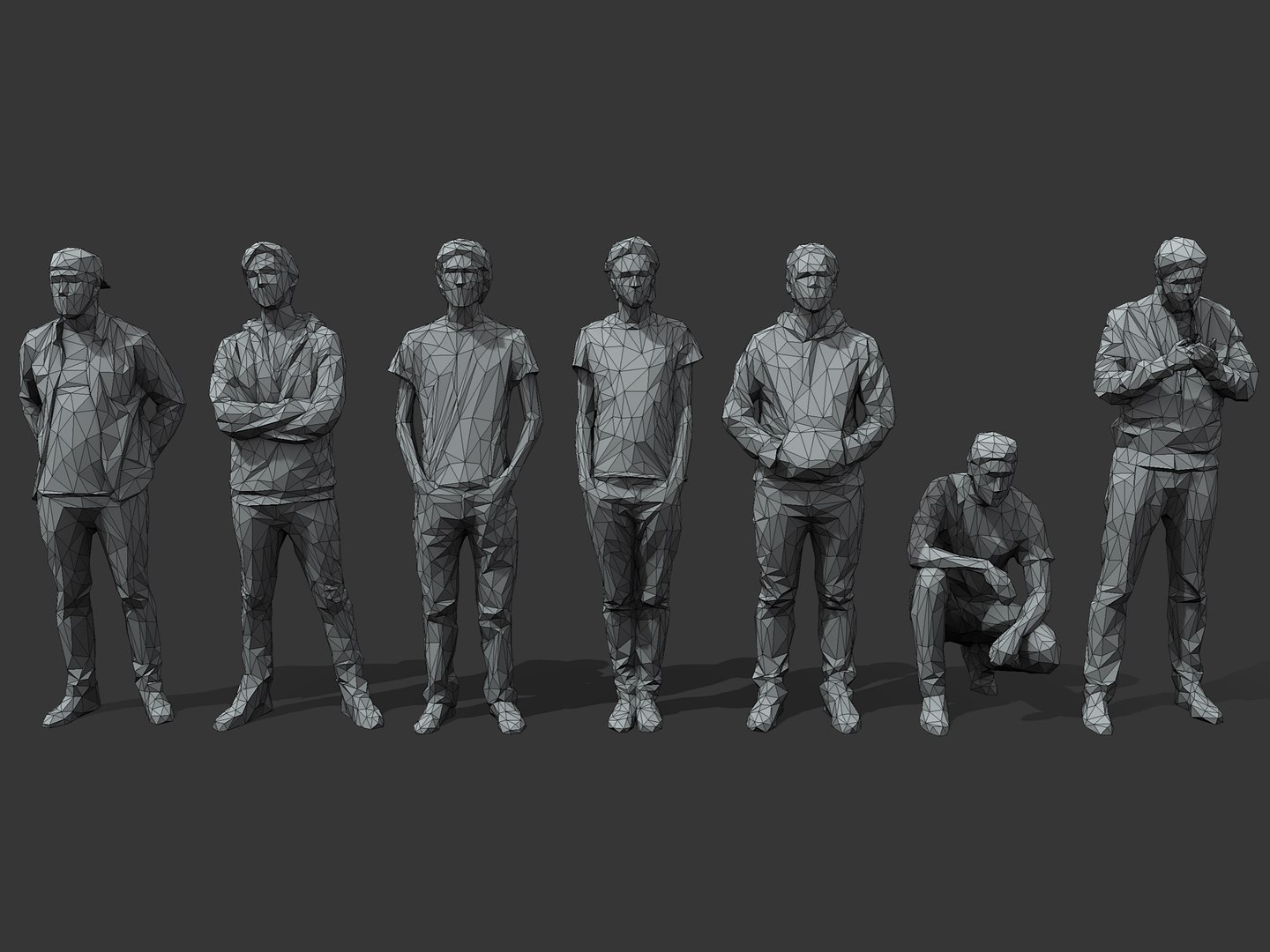 Casual Characters Human Model - TurboSquid 1432315