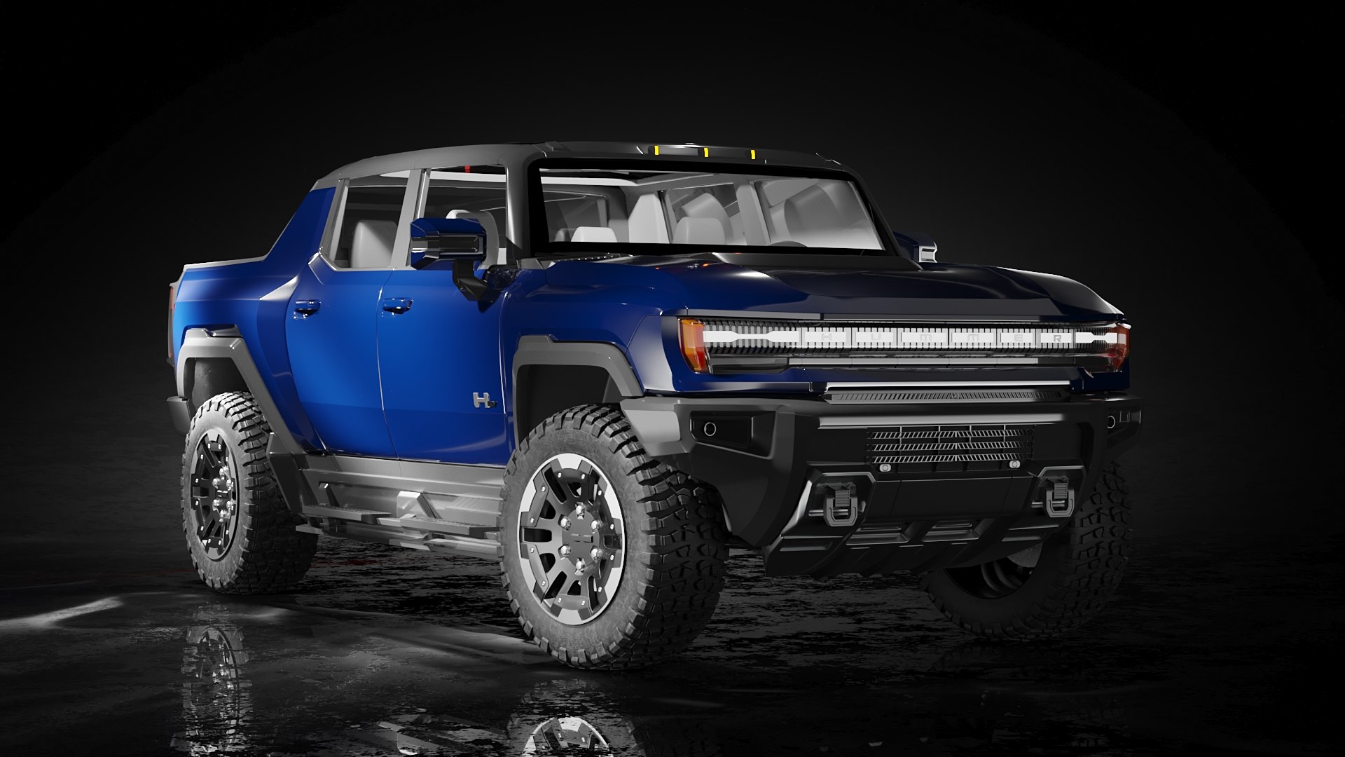 GMC Hummer EV 2024 3d model 3D model - TurboSquid 2177530