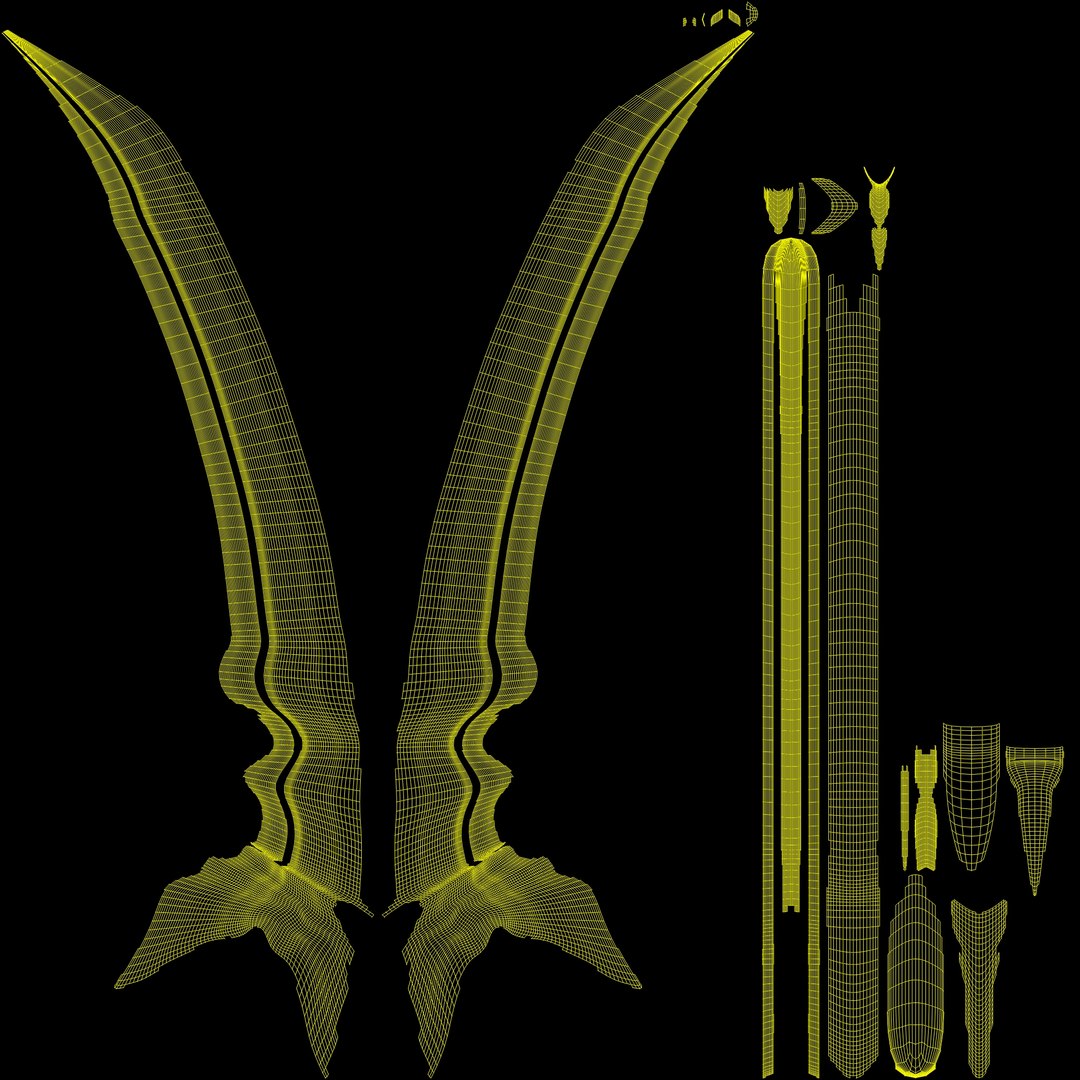 3D Demon Scythe - TurboSquid 2230411