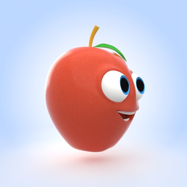 3D Apple - TurboSquid 1799930
