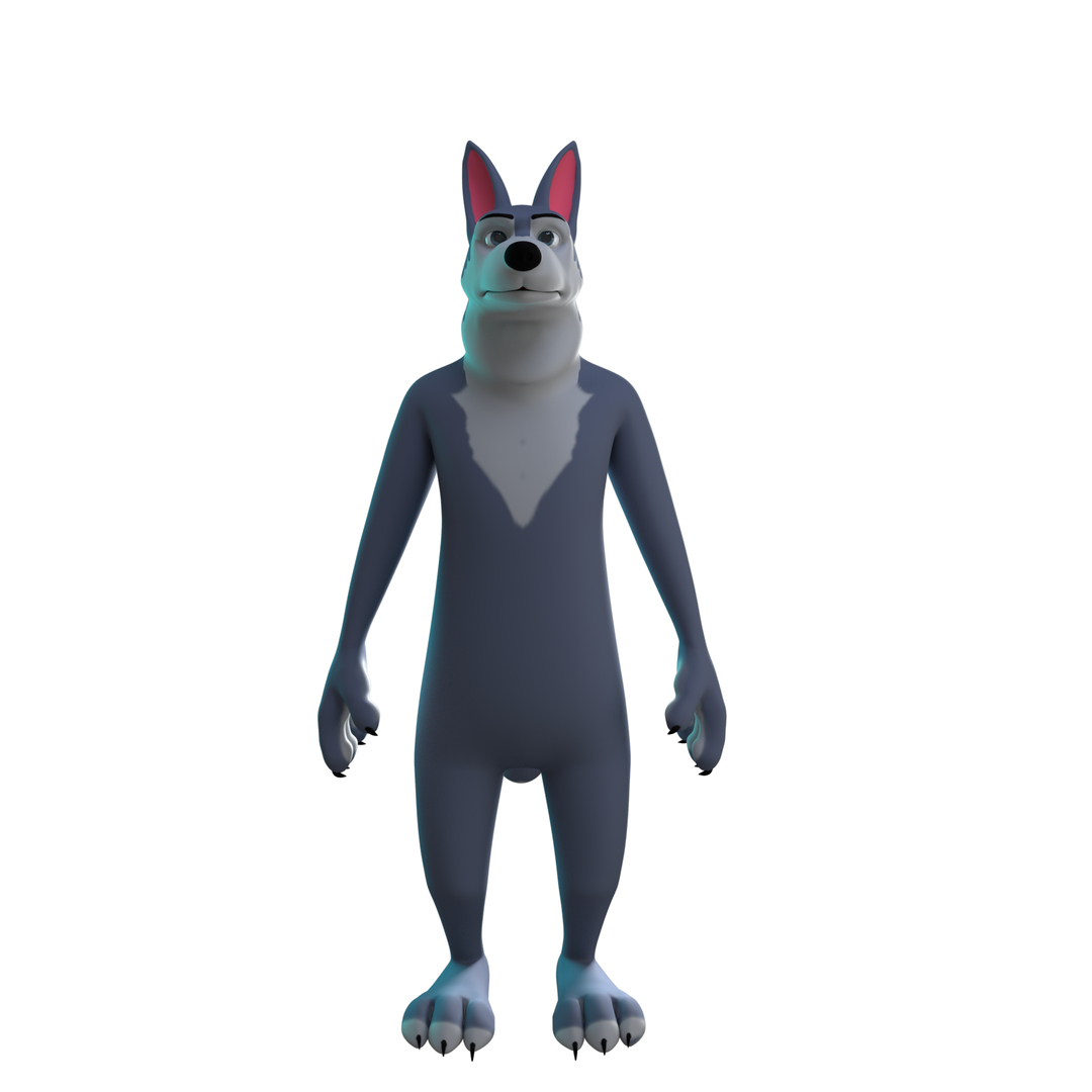 Stylized Old Wolf Rigged 3D model - TurboSquid 2012154