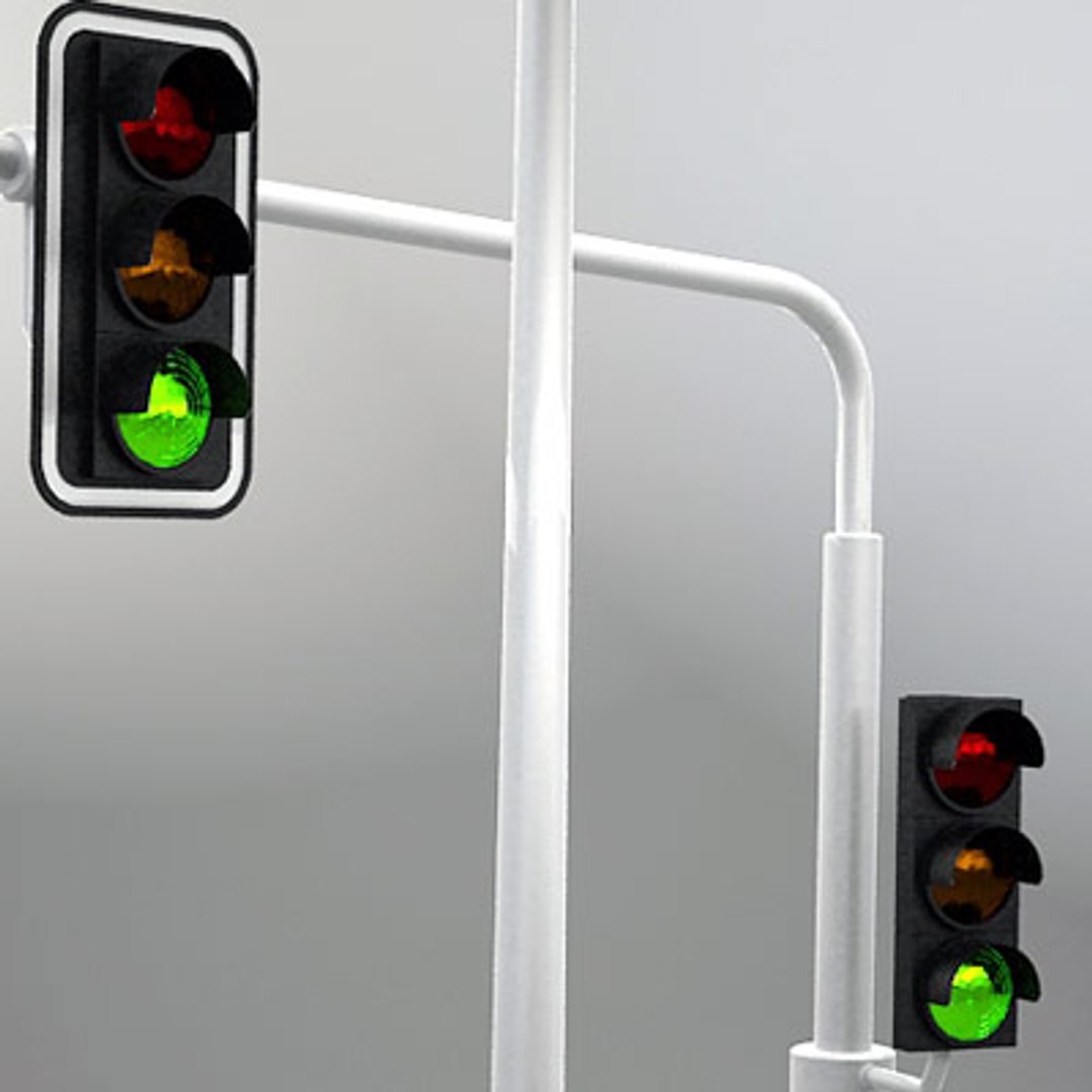 Traffic Lights 3ds