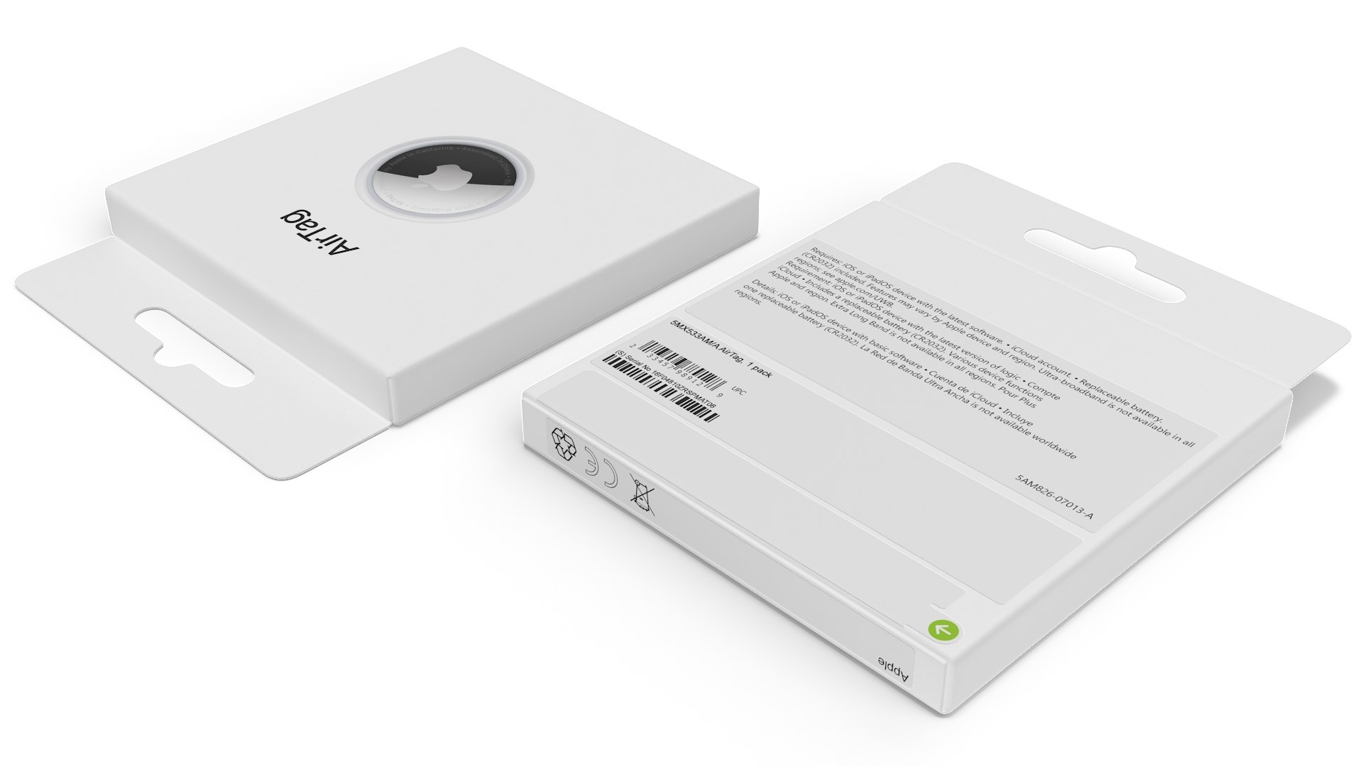 Apple AirTag Package Model - TurboSquid 2220661