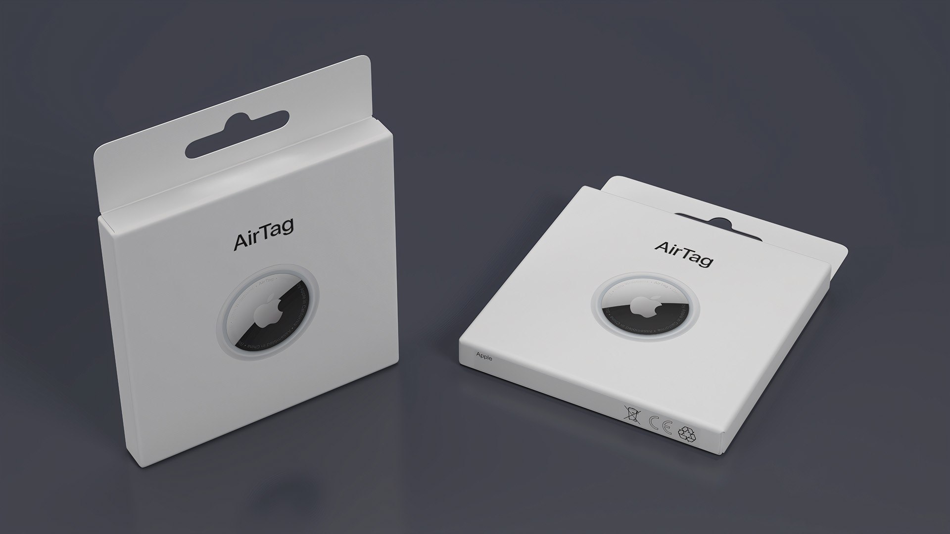 Apple AirTag Package Model - TurboSquid 2220661