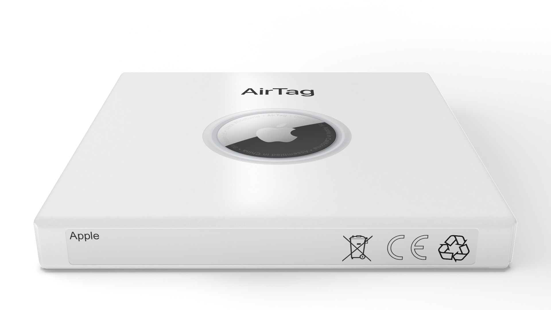 Apple AirTag Package Model - TurboSquid 2220661