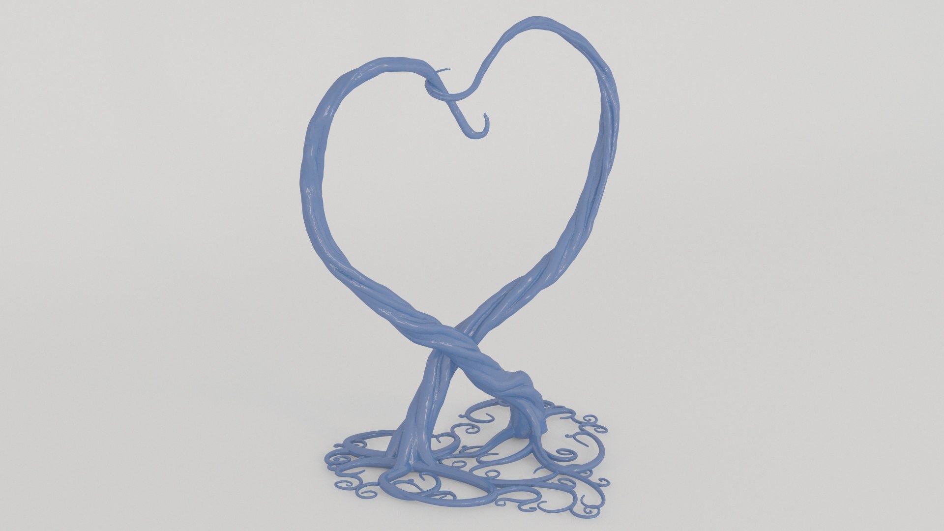 Decorative Heart Printing 3D Model - TurboSquid 1367319