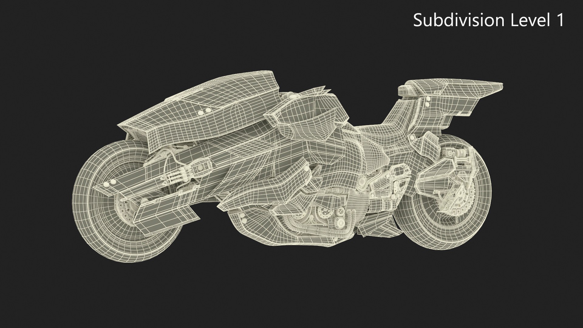 3D Futuristic Racing Motorbike Concept - TurboSquid 2230709