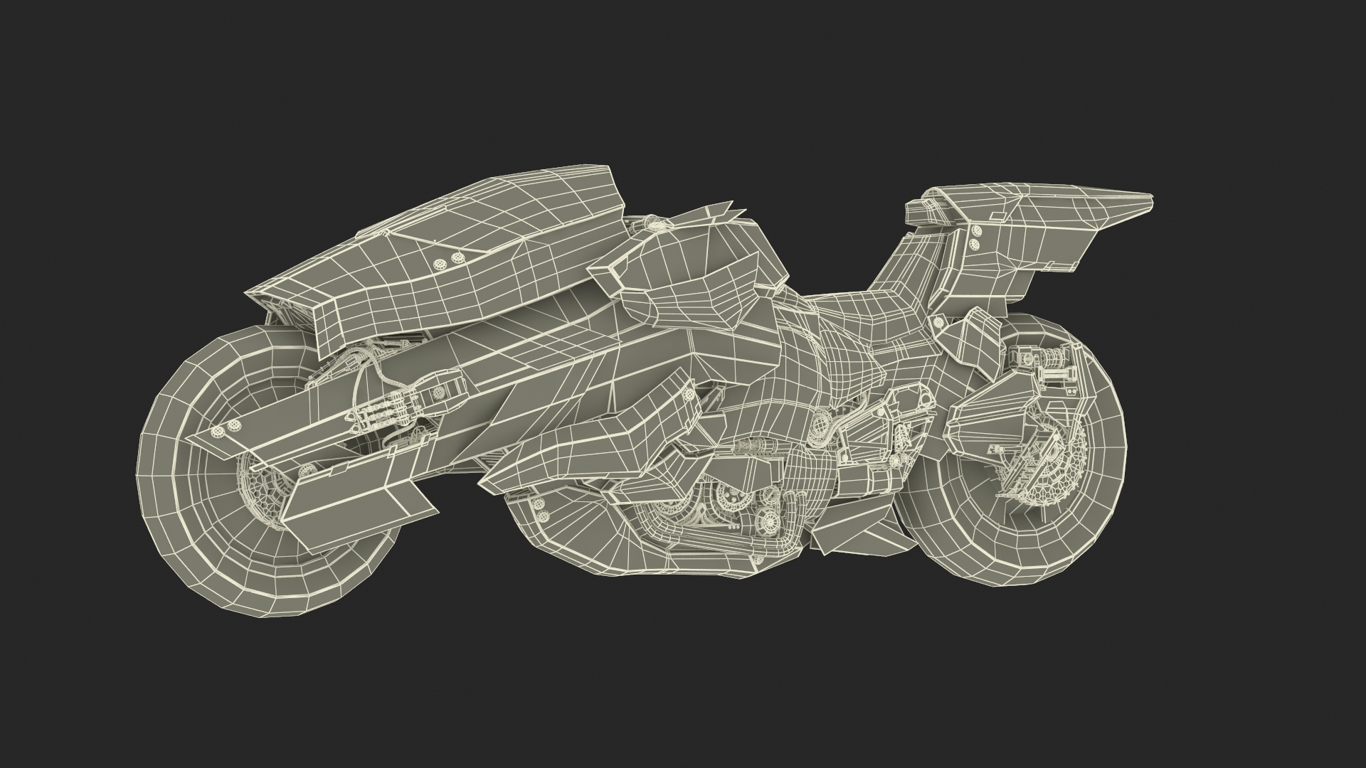 3D Futuristic Racing Motorbike Concept - TurboSquid 2230709