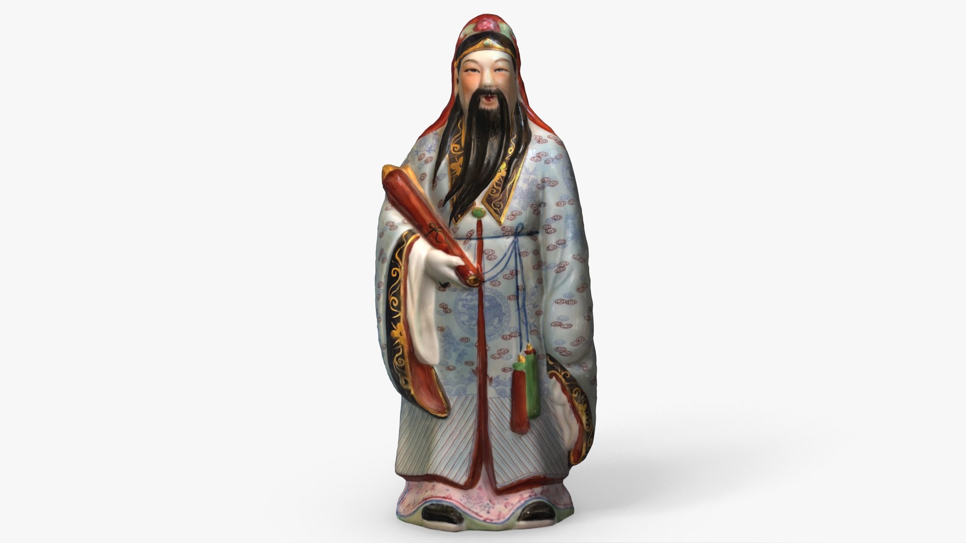 Fu Chinese God - Sanxing Deities Model - TurboSquid 2236817