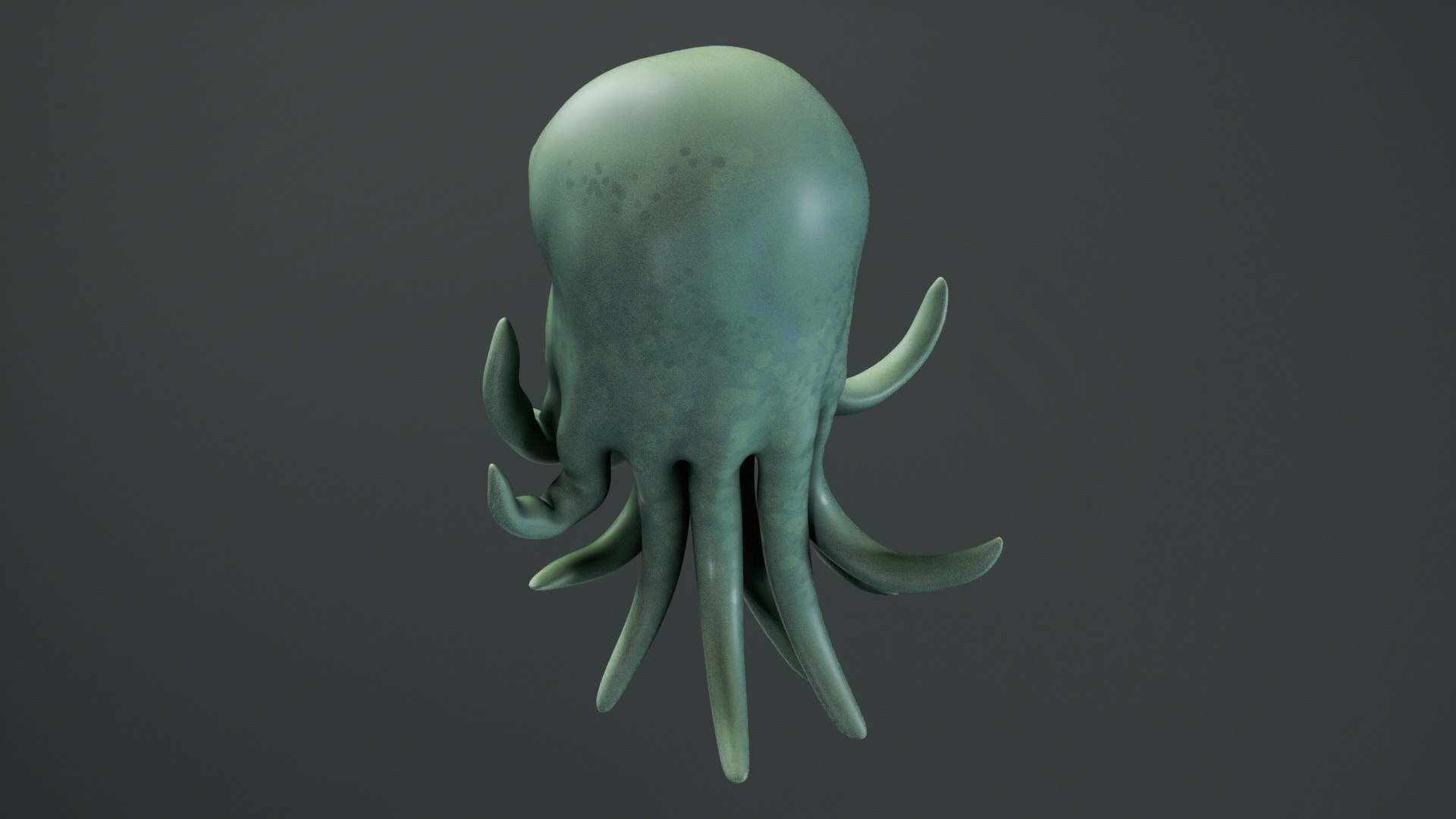 3D Model Cartoon Cthulhu - TurboSquid 2164710