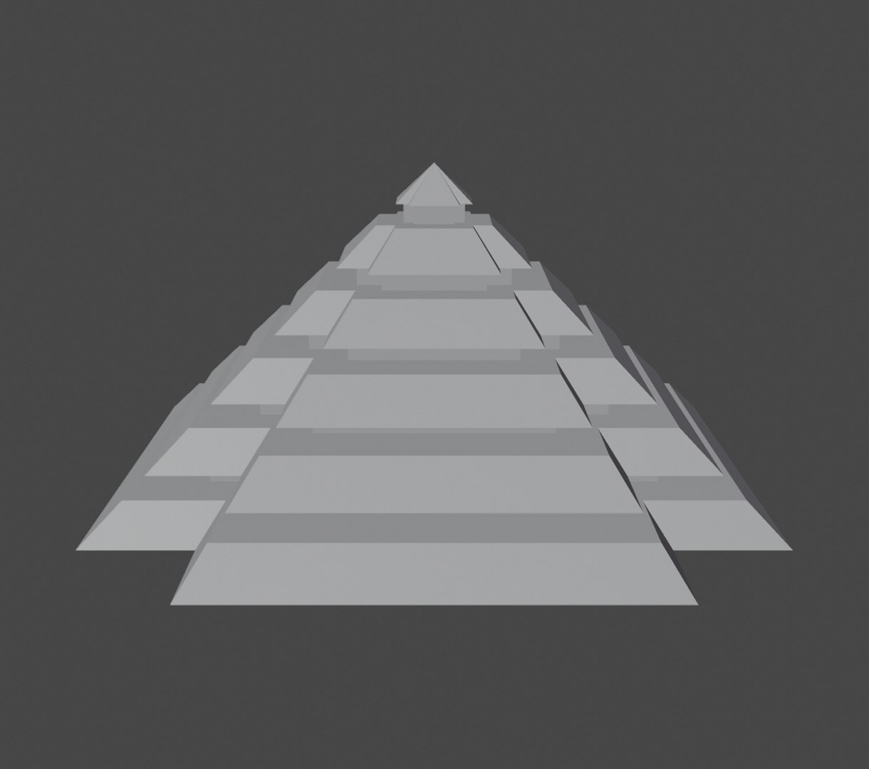 RectangularOctangular Pyramidal Structure 3D Model - TurboSquid 1951961