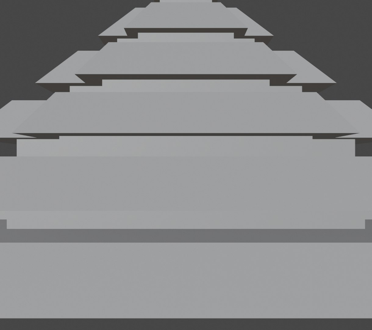 RectangularOctangular Pyramidal Structure 3D Model - TurboSquid 1951961