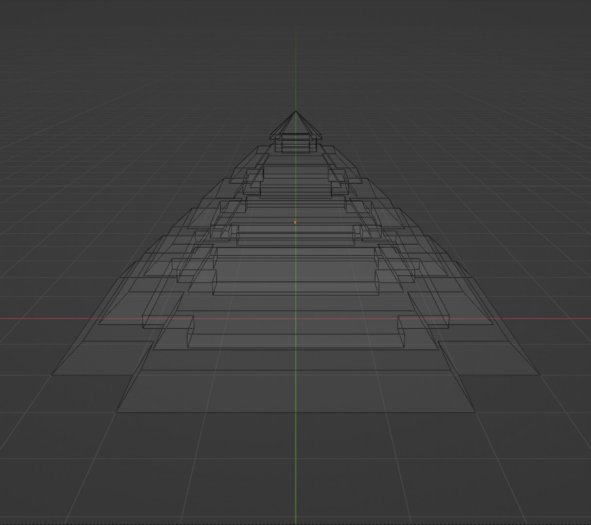 RectangularOctangular Pyramidal Structure 3D Model - TurboSquid 1951961
