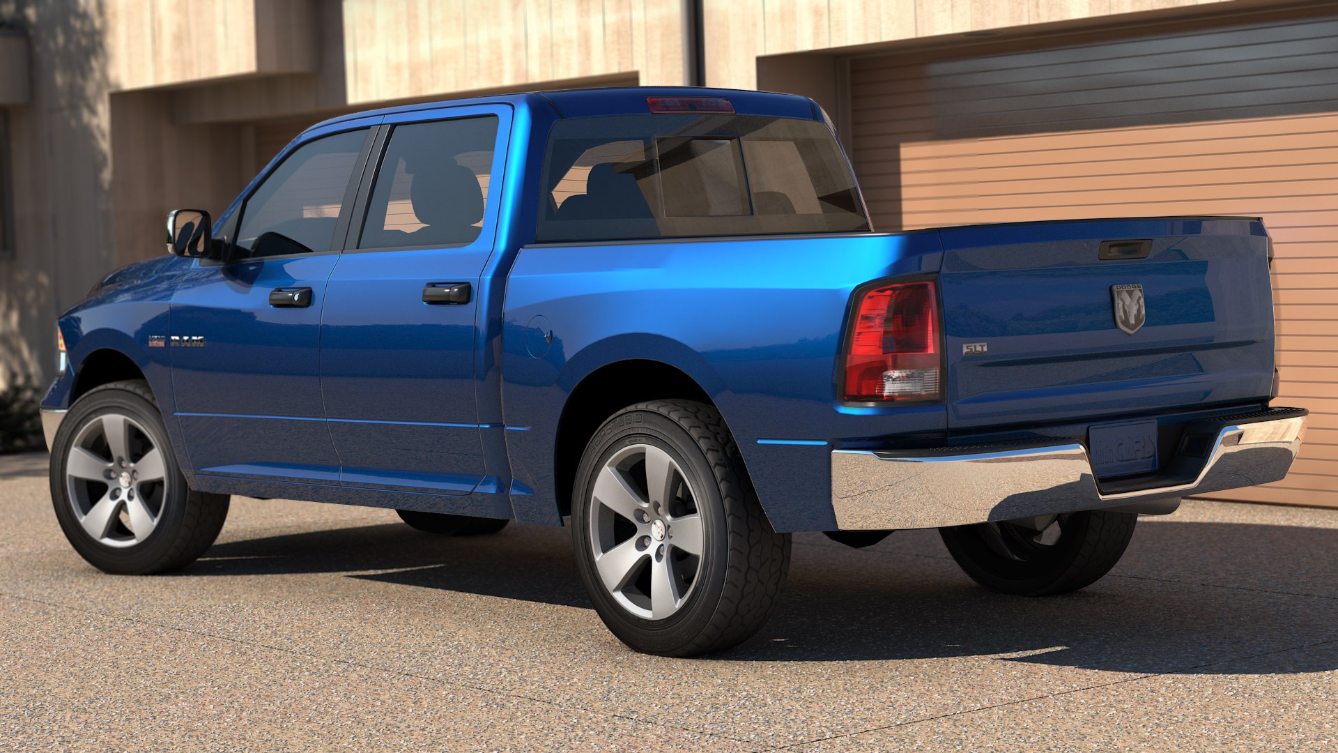 Dodge Ram Slt 3D Model - TurboSquid 1167472