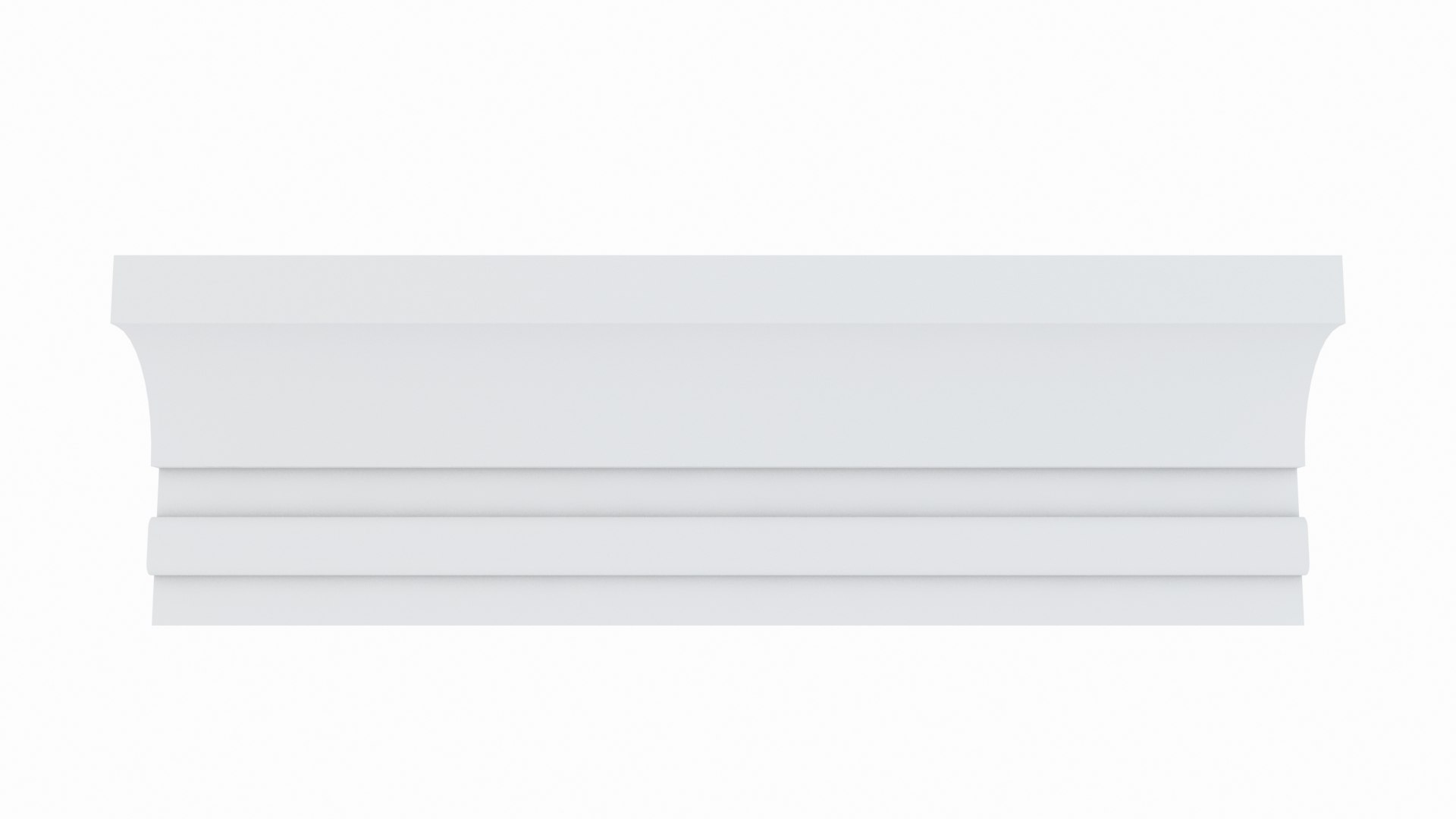 3D Cornice 97 Straight - TurboSquid 2023386