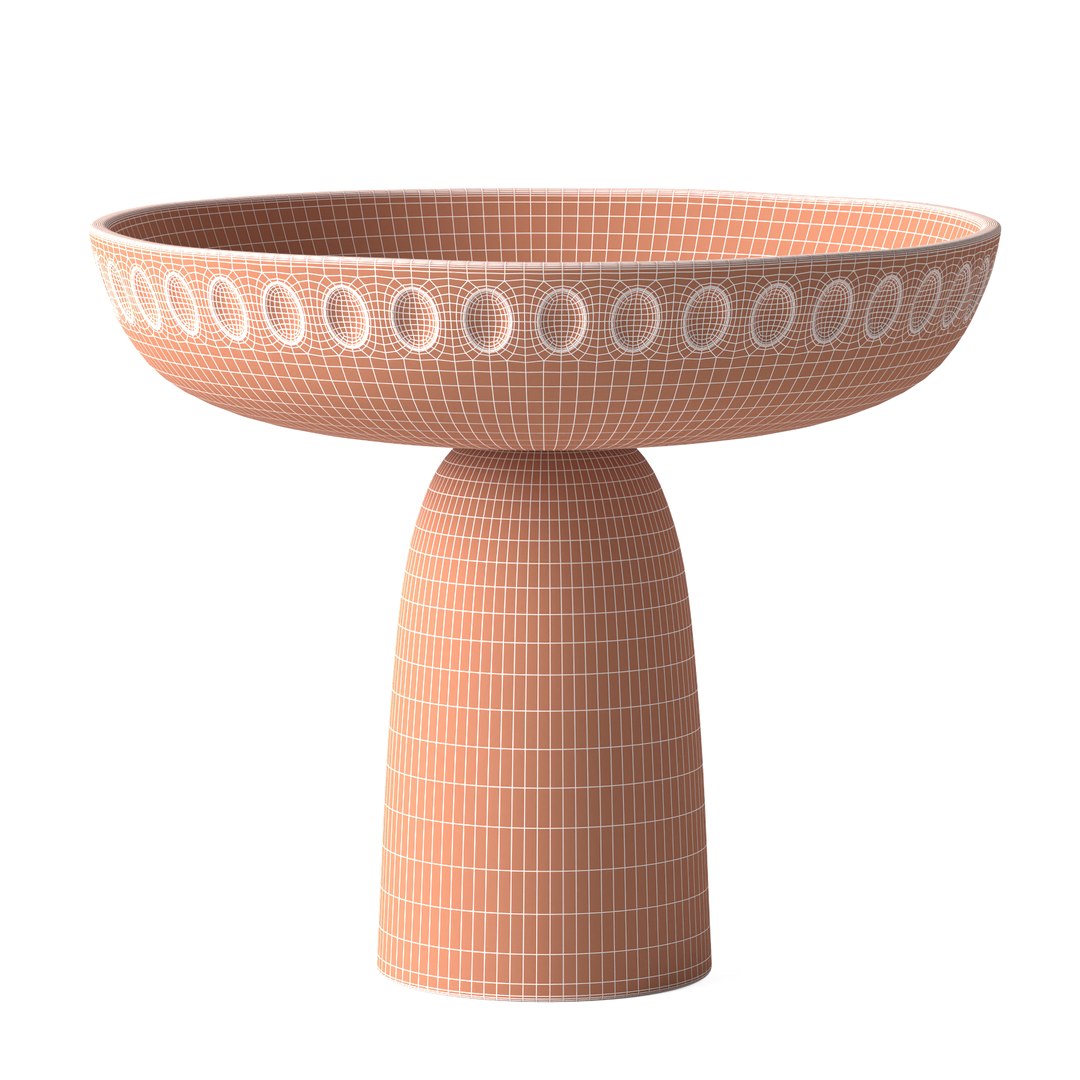 Bowl decor vase model - TurboSquid 1544216