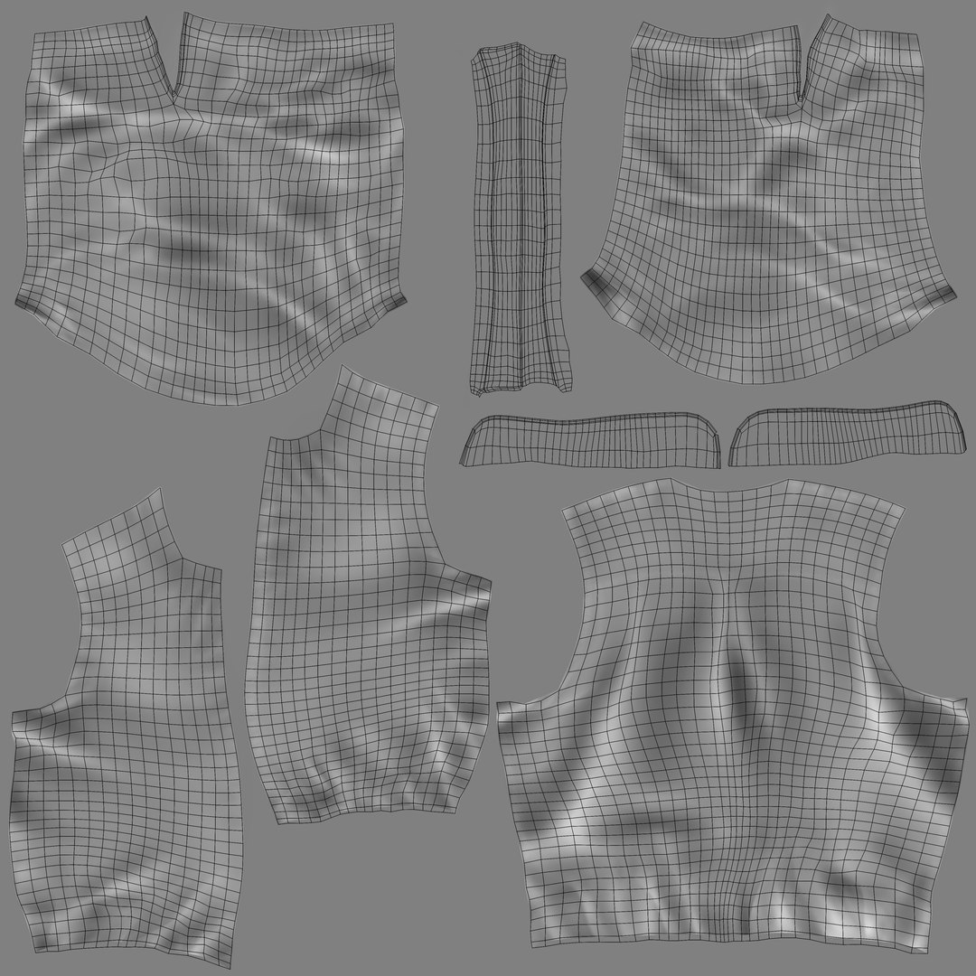 Smart suit clothing 3D model - TurboSquid 1510911