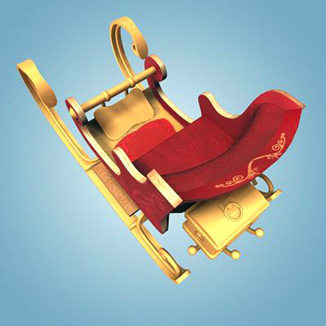 3d Santa Sledge