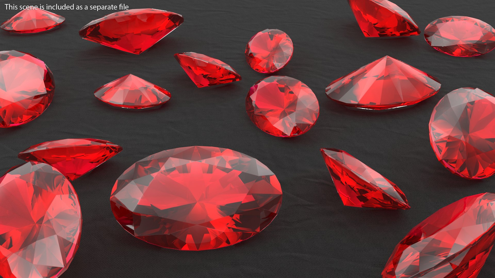 Oval Cut Ruby 3D model - TurboSquid 1863287